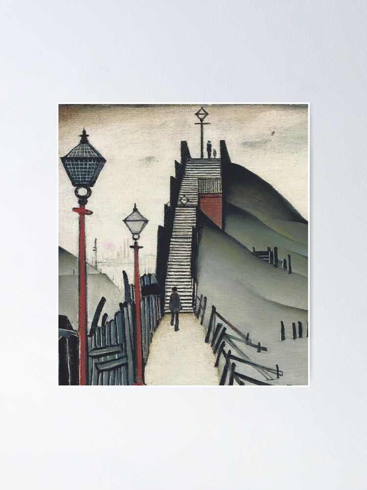 "L S Lowry" Poster by Absima | Redbubble