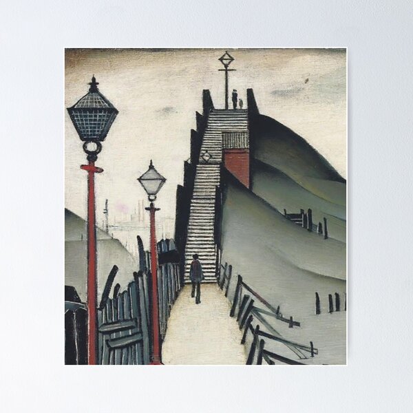 "L S Lowry" Poster by Absima | Redbubble