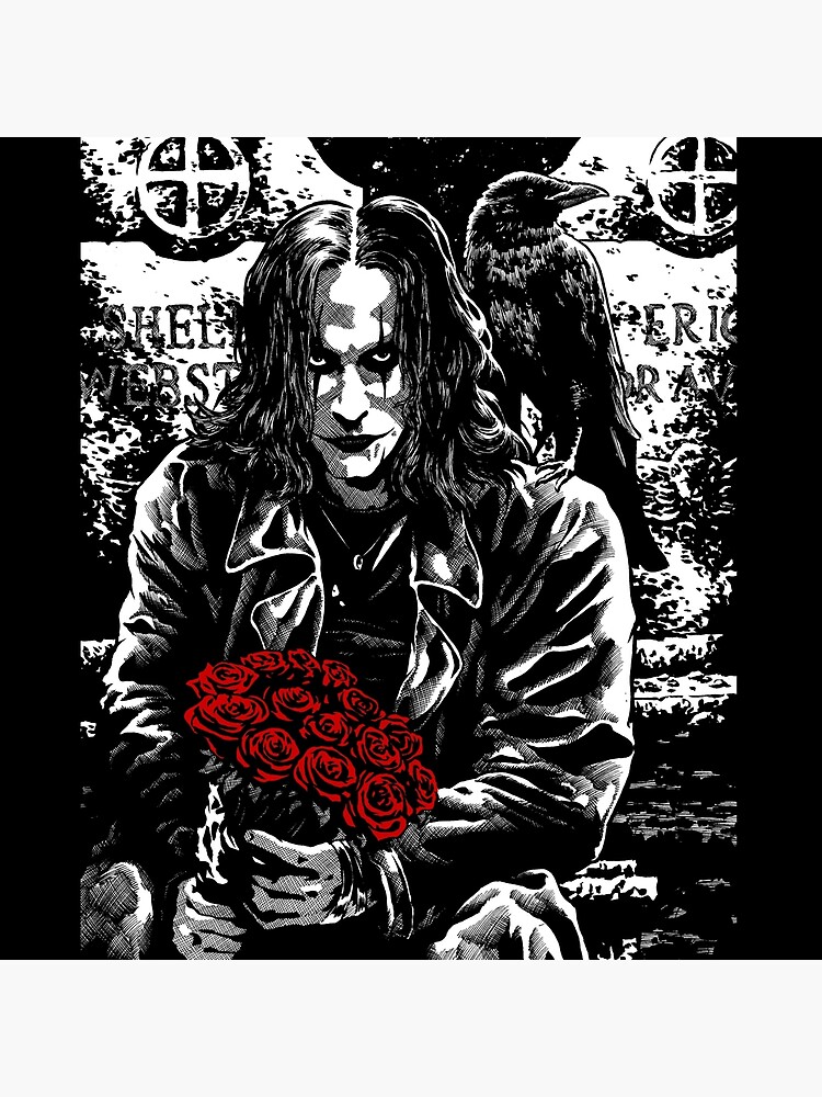 "The Crow Eric Draven raven grave devils night halloween goth emo girl ...