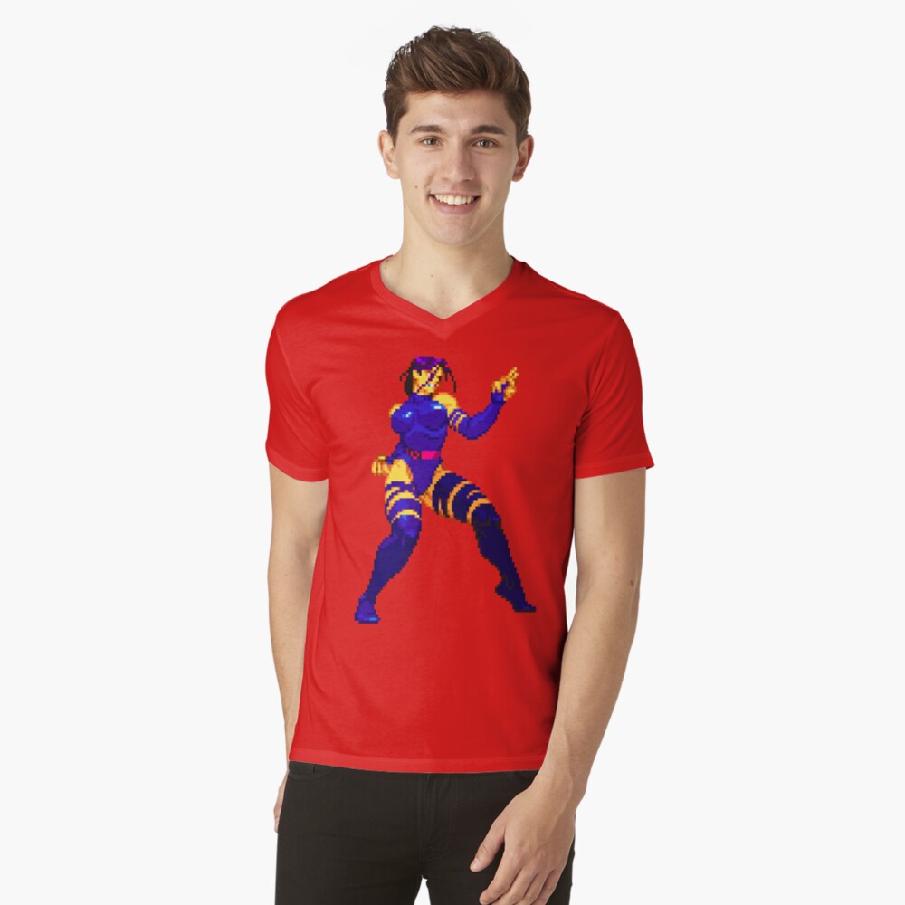 "Psylocke Stance MvC2" Essential T-Shirt for Sale by ropified | Redbubble