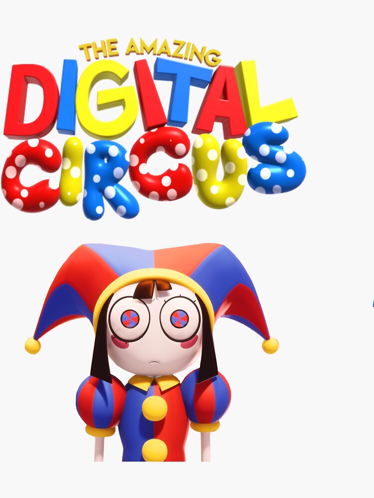 "Pomni The Amazing Digital Circus" Sticker by wintering1 | Redbubble