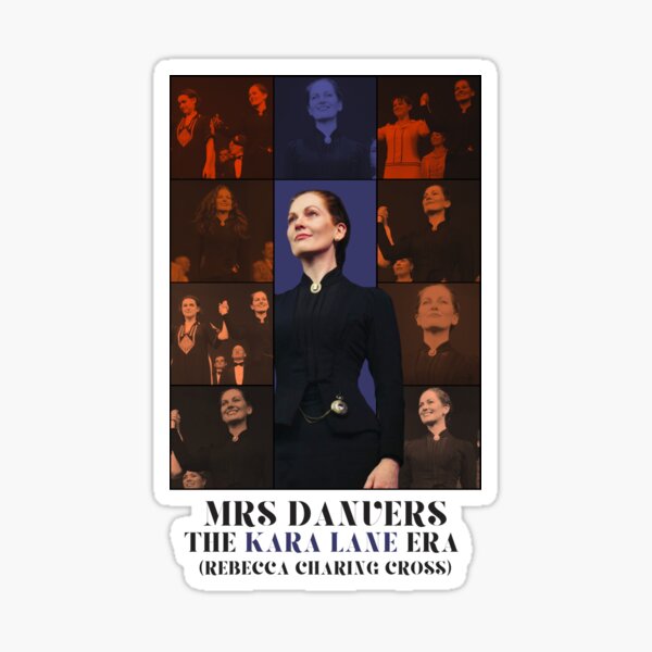 "Rebecca The Musical Kara Lane 'Era' design" Sticker for Sale by ...