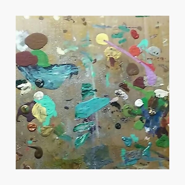 Paint Dabs Wall Art | Redbubble