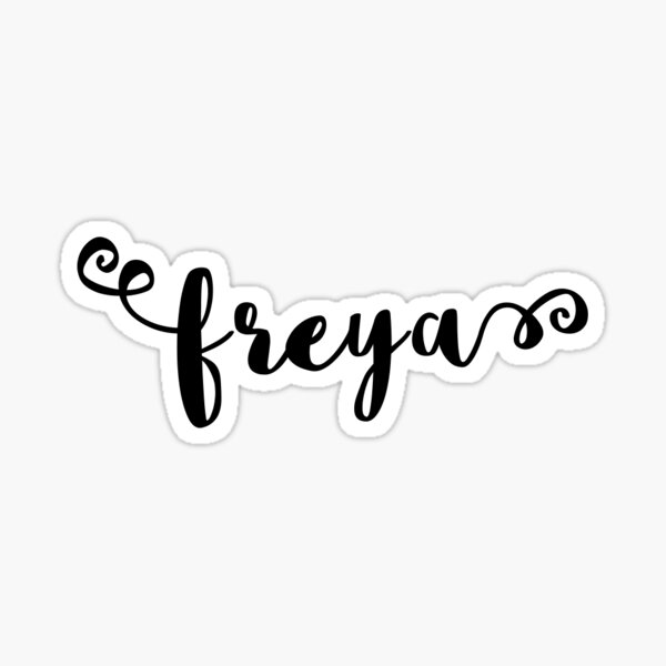 Freya Stickers | Redbubble