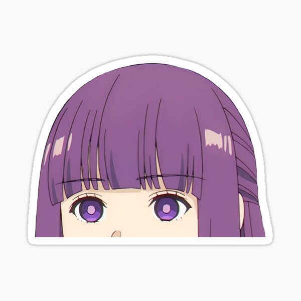 "Fern Peeker" Sticker for Sale by sqaceclou | Redbubble