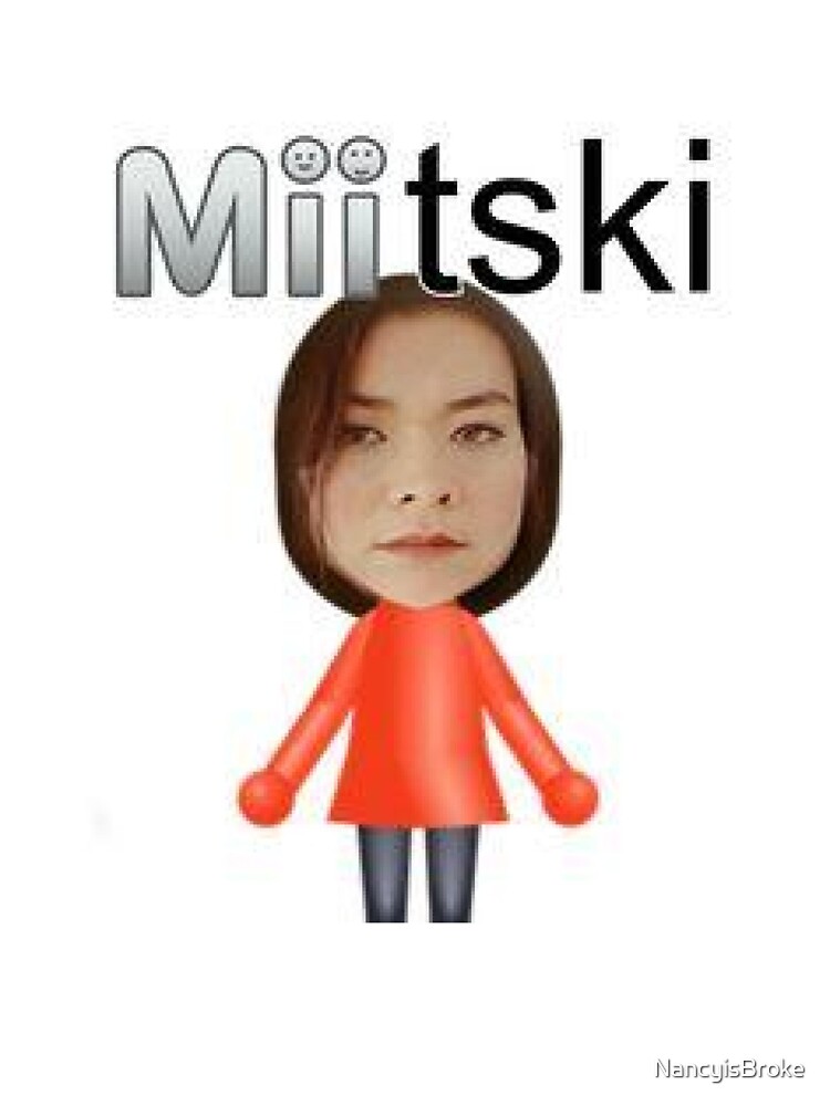 "Mitski" Sticker for Sale by NancyisBroke | Redbubble