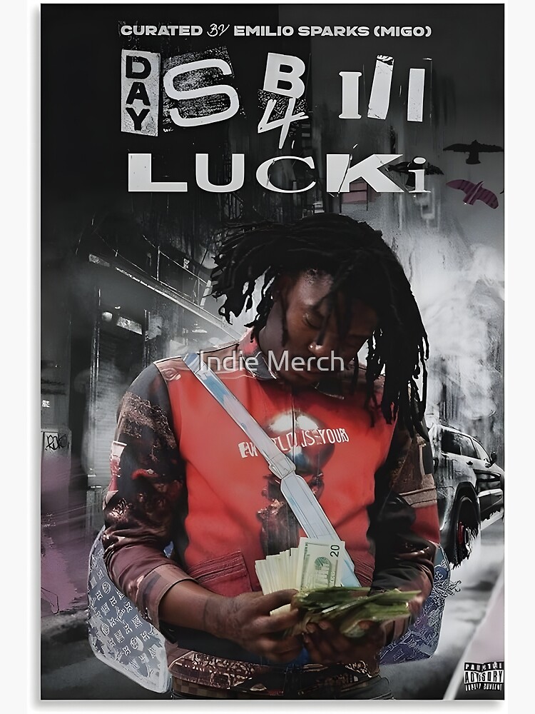 "Lucki Poster Days B 4 III " Poster for Sale by fadecas | Redbubble