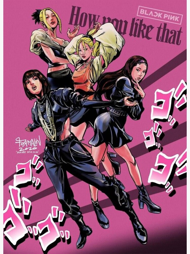 "How you like that - blackpink" Sticker for Sale by Assiraluwu | Redbubble