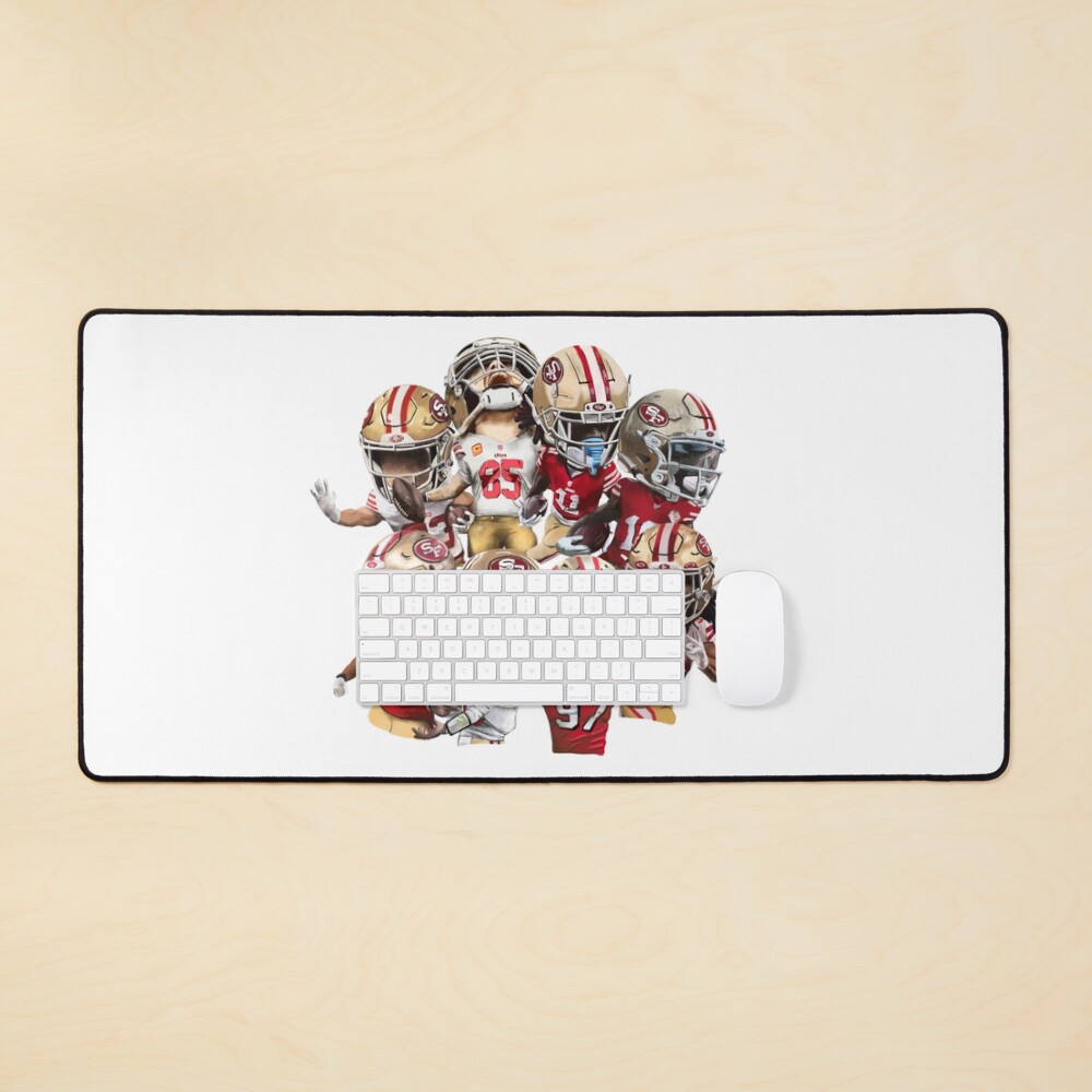 "San Francisco 49ers Niners Squad!" Poster for Sale by ericjueart ...