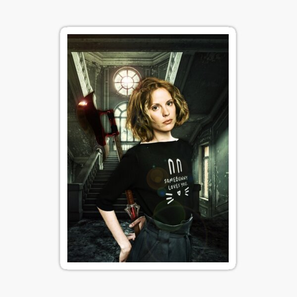 "Anya the Rabbit slayer :)" Sticker for Sale by Bulotin | Redbubble