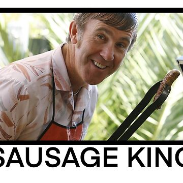 "KATH AND KIM KEL KNIGHT SAUSAGE KING" Sticker for Sale by limitless-wa ...