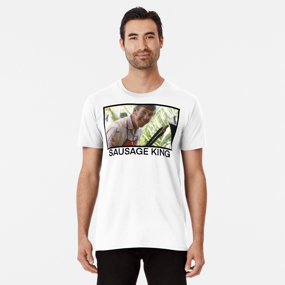 "KATH AND KIM KEL KNIGHT SAUSAGE KING" Sticker for Sale by limitless-wa ...