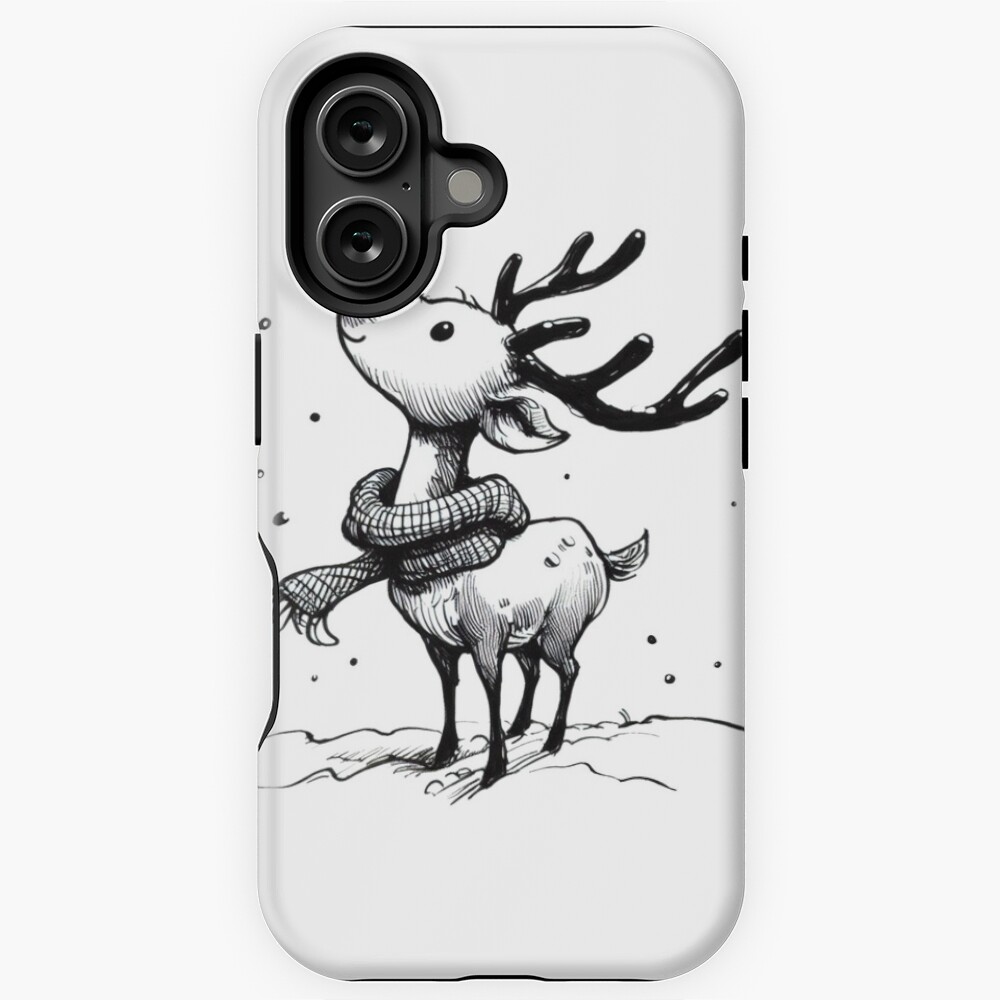 "Rudolph Sketch - Christmas Reindeer Drawing - Rudolph the Red Nose ...