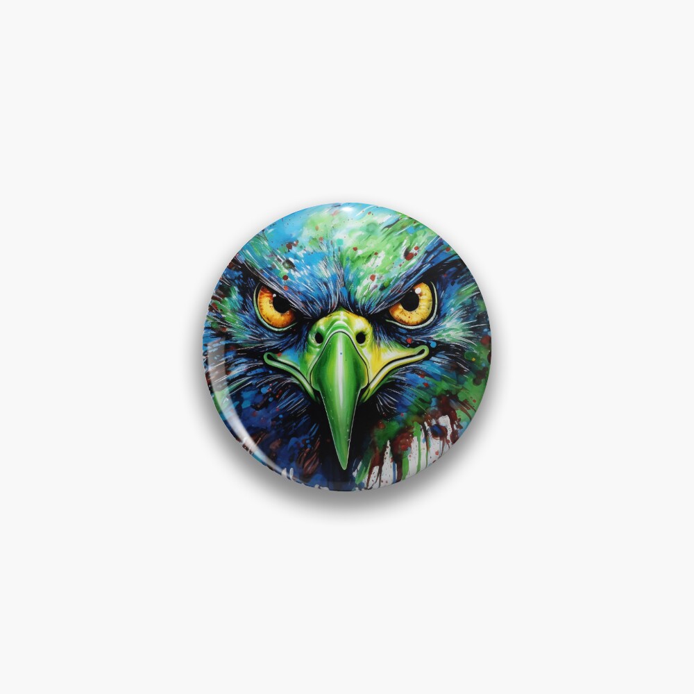 "Seattle Seahawks Bird 12th Man - Go Hawks, NFL Football" Sticker for ...