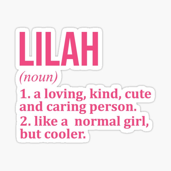 Lilah Gifts & Merchandise for Sale | Redbubble