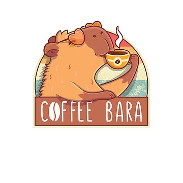 "Coffee bara" Sticker for Sale by 228design | Redbubble