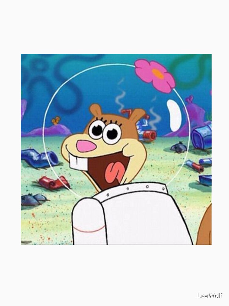 "Spongebob Squarepants Sandy Cheeks" T-shirt for Sale by LeaWolf ...