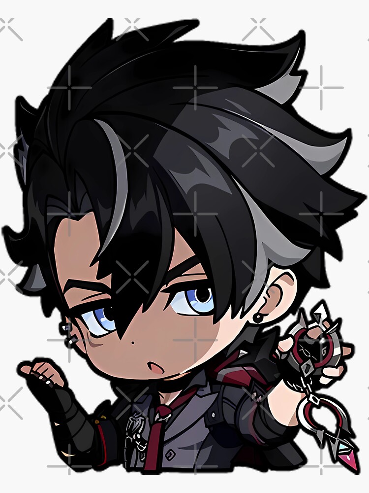 "Wriothesley | Genshin Impact" Sticker for Sale by Verthalies | Redbubble