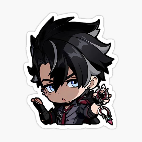 "Wriothesley | Genshin Impact" Sticker for Sale by Verthalies | Redbubble