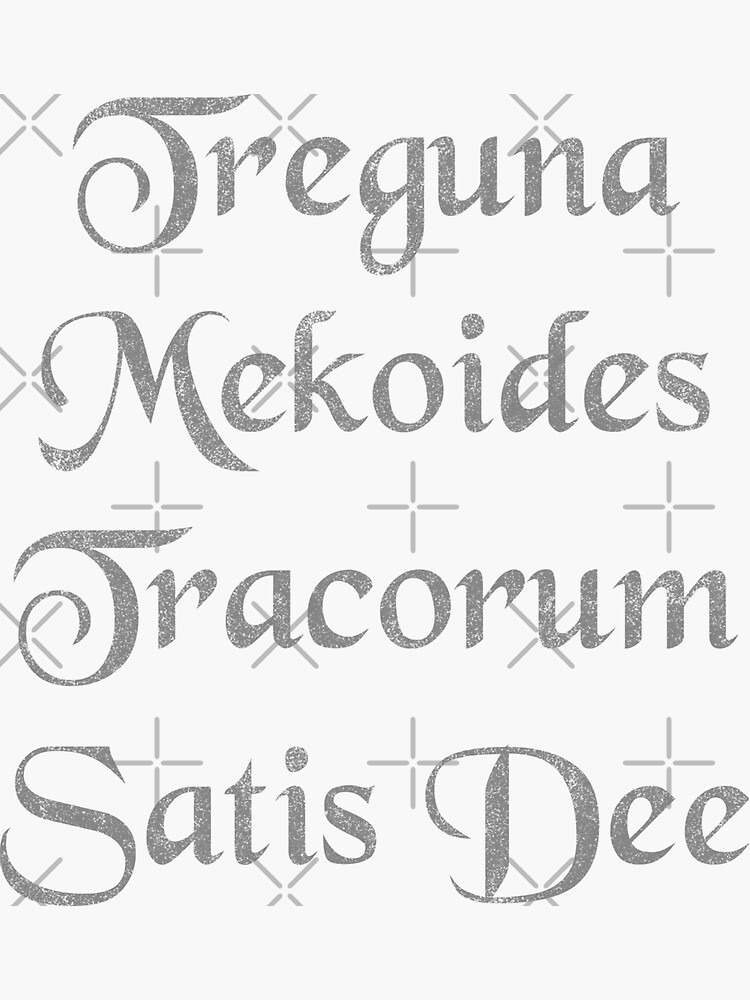 "Substitutiary Locomotion" Sticker for Sale by FandomTrading | Redbubble