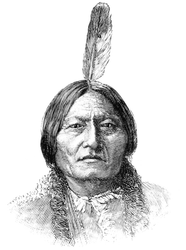 "Sitting Bull portrait" by Historyforyou | Redbubble