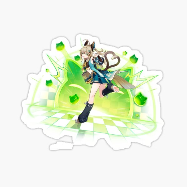 Sticker for Sale mit "Genshin Impact – Offizieller Kirara ...