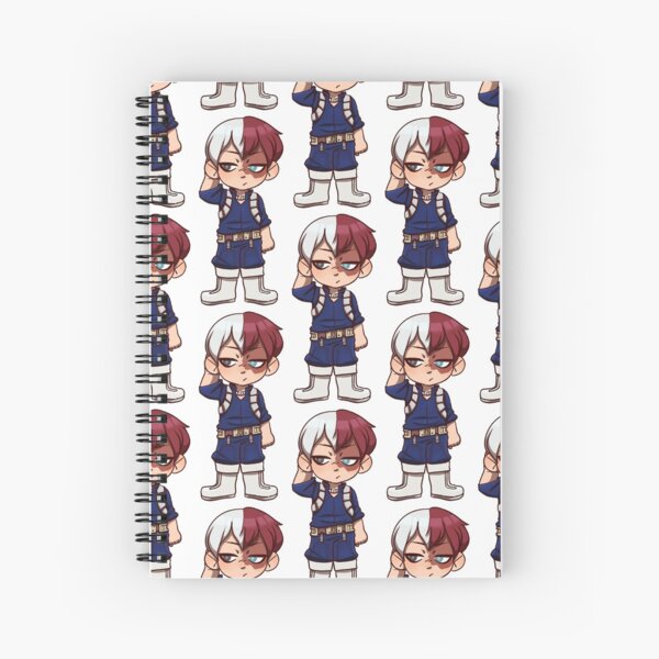 "Shoto Todoroki (Shoto) BNHA" Spiral Notebook for Sale by ...