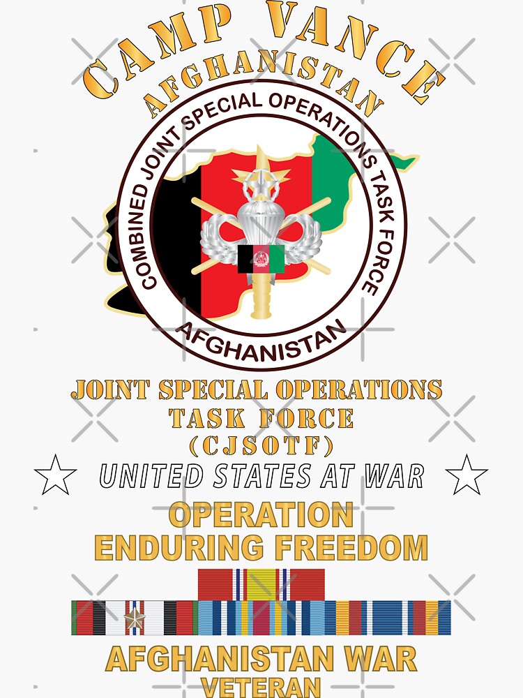 "SOF - Camp Vance - Afghanistan - Combined Joint Special Operations ...