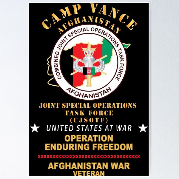 "SOF - Camp Vance - Afghanistan - Combined Joint Special Operations ...
