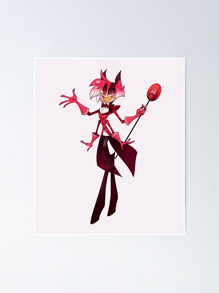 "Hazbin Hotel Alastor" Poster for Sale by sashakolesnik | Redbubble
