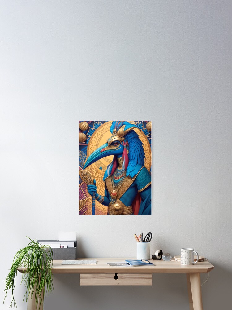 "Thoth - Egyptian God of Magic and Knowledge - The Ibis God - Egyptian ...