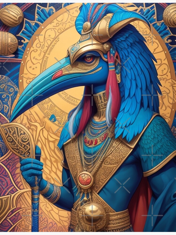 "Thoth - Egyptian God of Magic and Knowledge - The Ibis God - Egyptian ...