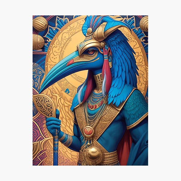 "Thoth - Egyptian God of Magic and Knowledge - The Ibis God - Egyptian ...