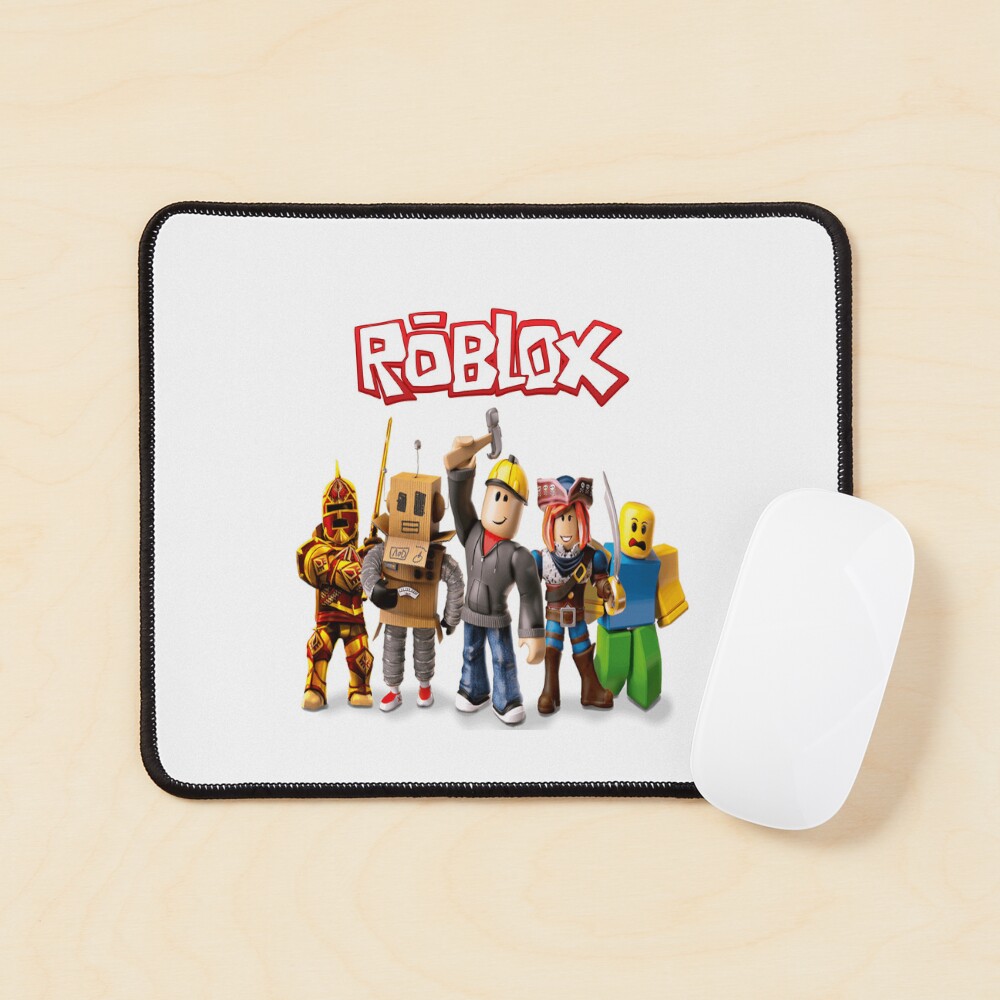 "roblox logo with all characters " Sticker for Sale by ltiapro | Redbubble
