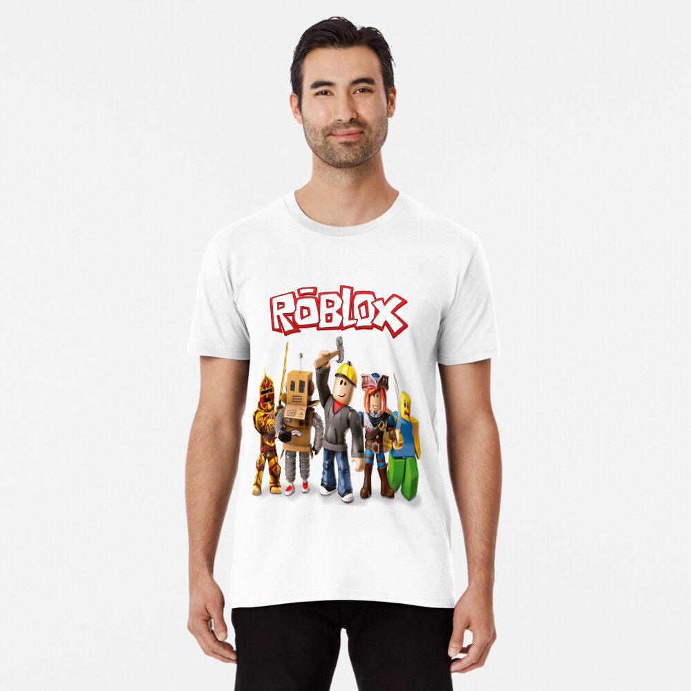 "roblox logo with all characters " Sticker for Sale by ltiapro | Redbubble