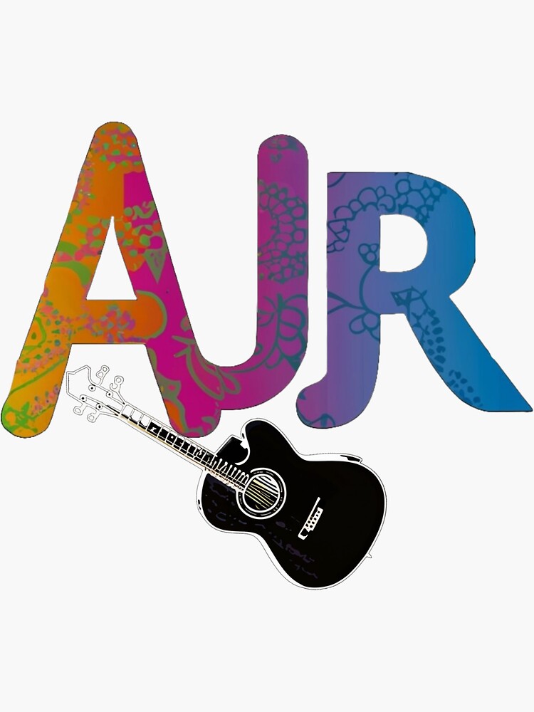 "AJR" Sticker for Sale by Ewa-design | Redbubble