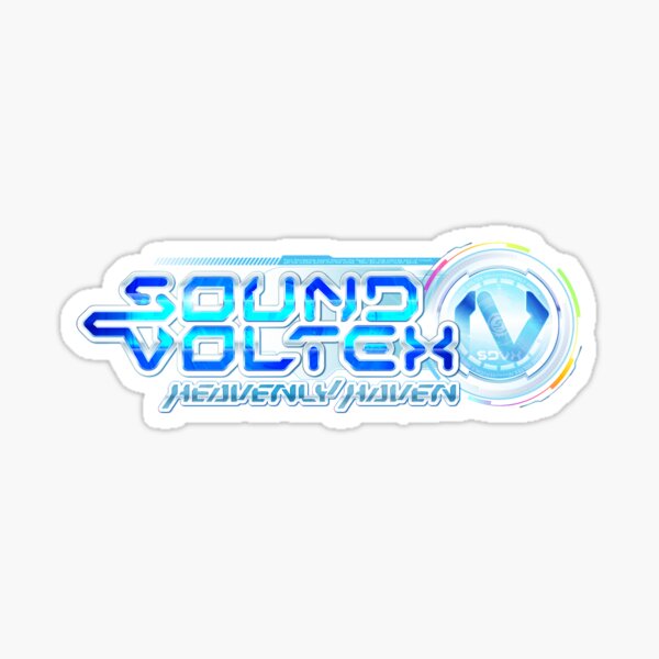 "Sound Voltex IV Heavenly Haven Logo" Sticker for Sale by nozomiP ...