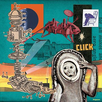 "Ground Control To Major Sam - Collage" Sticker for Sale by phigment ...