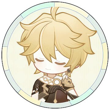 "Aether Sticker, Genshin Impact" Sticker by Demray | Redbubble