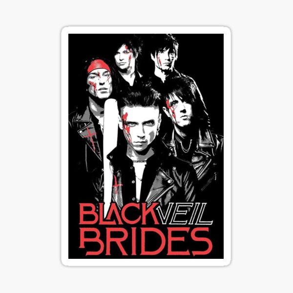Black Veil Brides Sticker By Bewitched Shop Redbubble