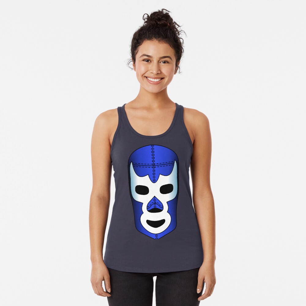 "Blue Demon Mask" Sticker for Sale by JodyMoon | Redbubble