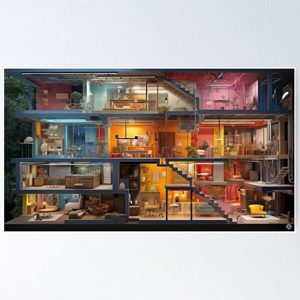 "The Cutaway" Poster for Sale by RicoInStudios | Redbubble