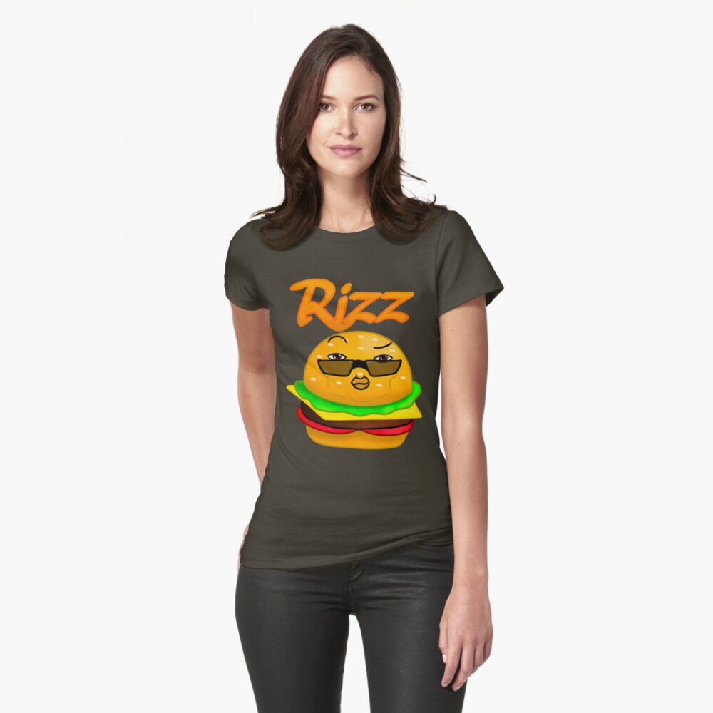 "Rizz Burger 2" Sticker for Sale by RedMetalDesigns | Redbubble