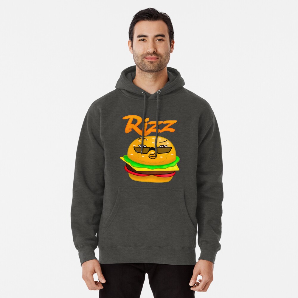 "Rizz Burger 2" Sticker for Sale by RedMetalDesigns | Redbubble
