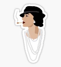 Coco Chanel Stickers | Redbubble