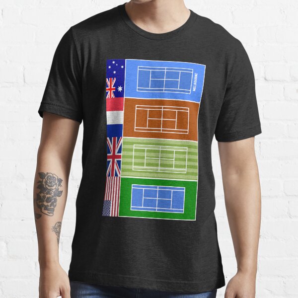 "Grand Slams" T-shirt for Sale by mapreduce | Redbubble | tennis t ...