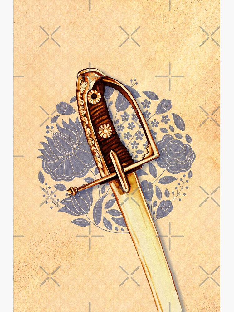 "Antique Sabre" Sticker for Sale by capnflynn | Redbubble