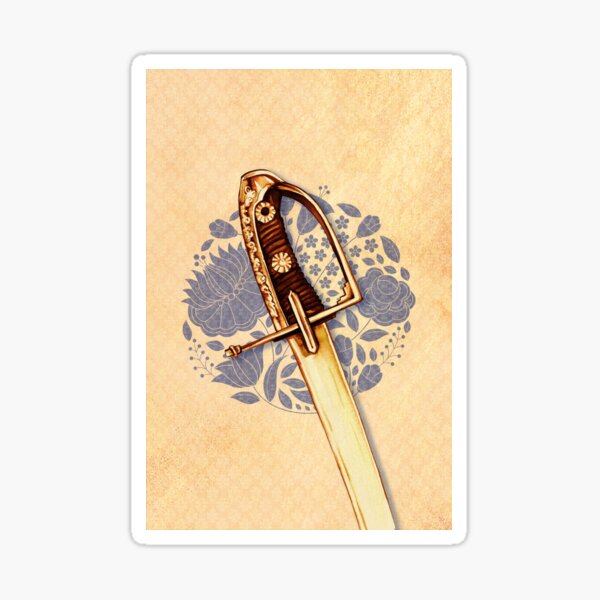 "Antique Sabre" Sticker for Sale by capnflynn | Redbubble