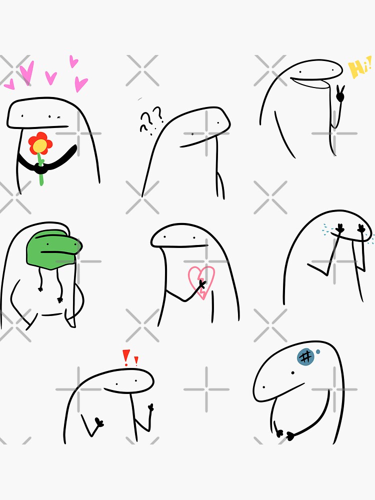 "Flork Pack" Sticker for Sale by Bjammer | Redbubble