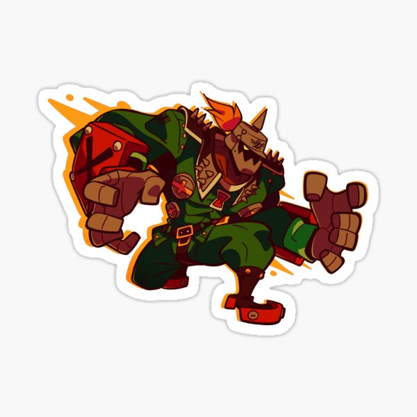 "Guilty Gear - Potemkin" Sticker for Sale by Charlieweslman | Redbubble